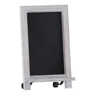 Whitewash Tabletop Chalkboard - Modern - Bulletin Boards And ...