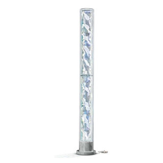 Zaneen Helios Floor Lamp in Iridescent - Contemporary - Floor Lamps ...