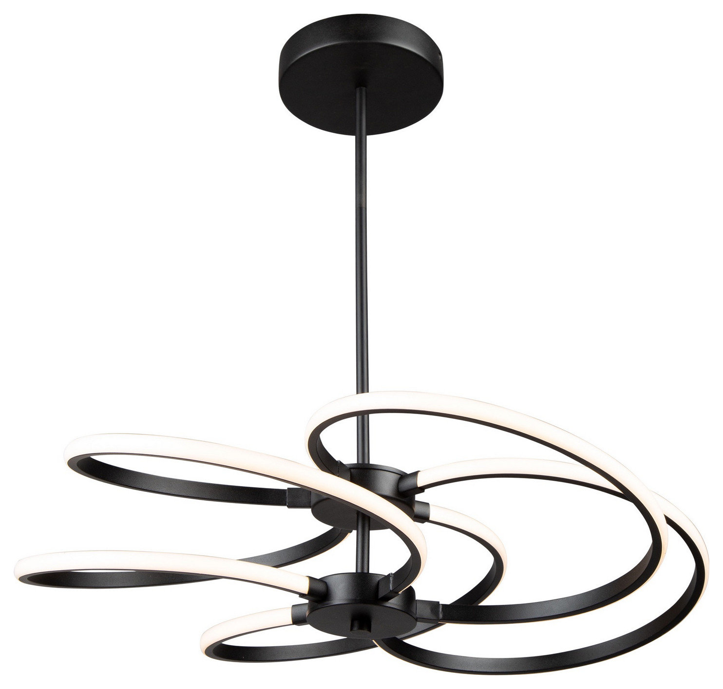 Equinox LED Pendant in Black - Modern - Pendant Lighting - by LAMPS ...