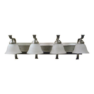VL5-4SS Elizabeth 9"x36"x9" - Traditional - Bathroom Vanity Lighting ...