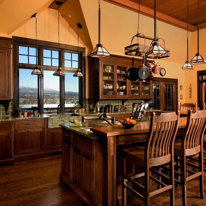 75 Beautiful Kitchen with Green Benchtop Ideas & Designs - May 2024 ...