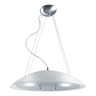 Franco-Goccia Ceiling Lamp With Frosted Glass Shade Type A 100Wx2 ...