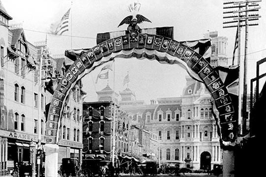 Parade Arch, Philadelphia, PA, 20" x 30" - Traditional - Prints And ...