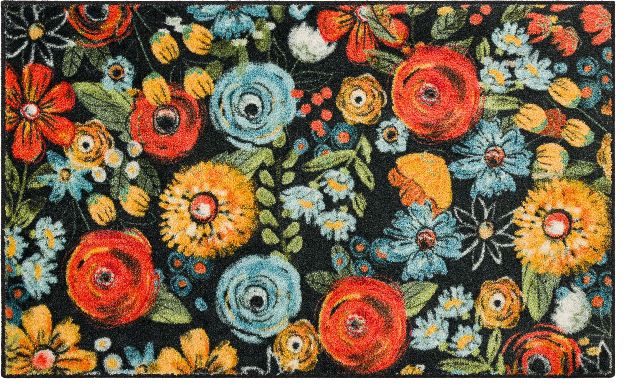 Mohawk Home Chalkboard Flower Accent Rug, 3-Piece Set, 2'x3'4 ...