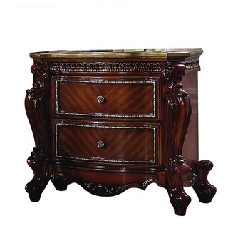 Ergode Nightstand Cherry Oak - Victorian - Nightstands And Bedside ...