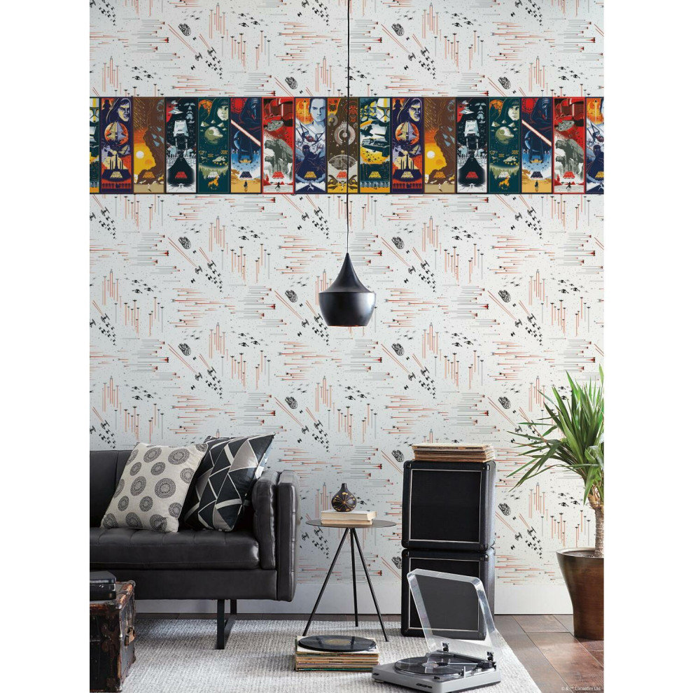 Star Wars: Celebrating The Saga Border Wallpaper Border - Contemporary ...