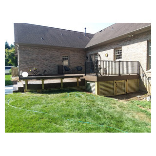 AZEK Multi-Level Deck Design - Contemporary - Deck - Other - by ...