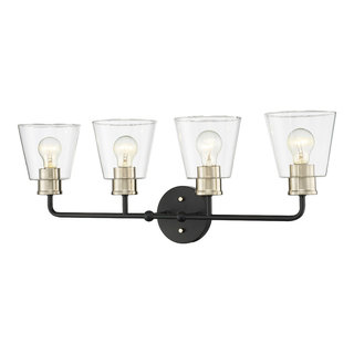Millennium Lighting 9134 Cameron 4 Light 30"W Vanity Light ...