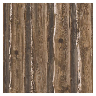 Textured Wallpaper Wood Planks, 958371, 1 Roll - Farmhouse - Wallpaper ...