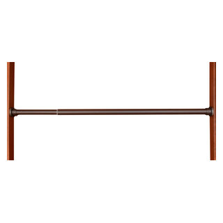 Stainless Steel Tension Indoor/Outdoor Series 1" Diam, Min 48" to Max ...