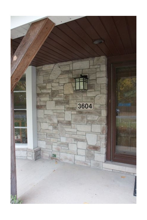 New Before and After For Exterior Stone Work