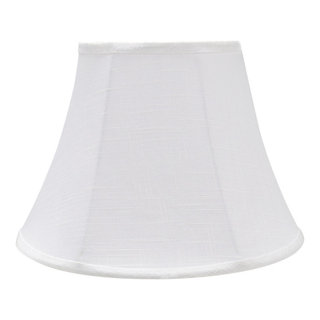 Aspen Creative 38002 Bell Shaped Collapsible Spider Lamp Shade in Off ...