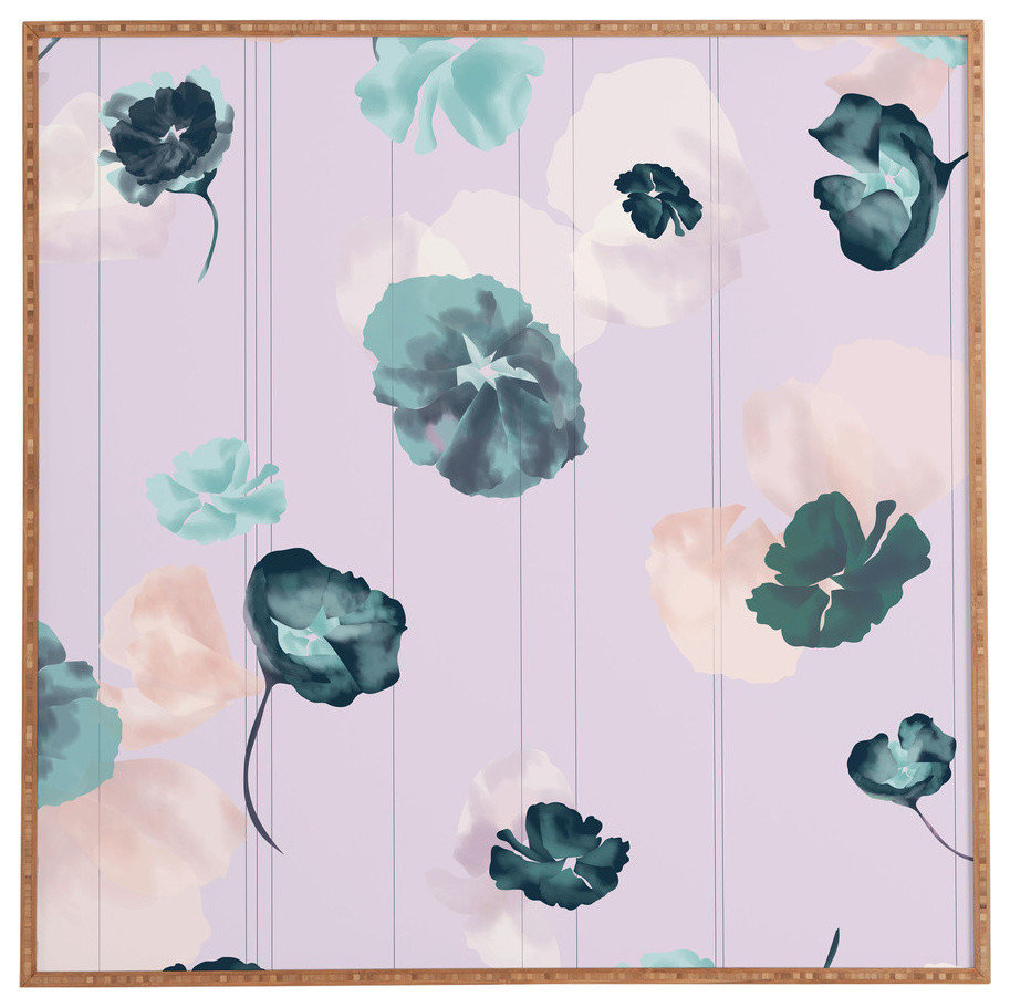 Deny Designs Khristian A Howell Mademoiselle In Lavender Framed Wall ...