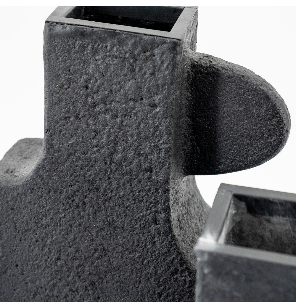 Black Contemporary Vase | By-Boo Tribe, Large - Contemporary - Vases ...
