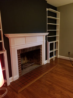 Fireplace Hearth Paint Color