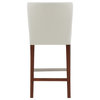 Albie KD Fabric Counter Stool - Transitional - Bar Stools And Counter ...