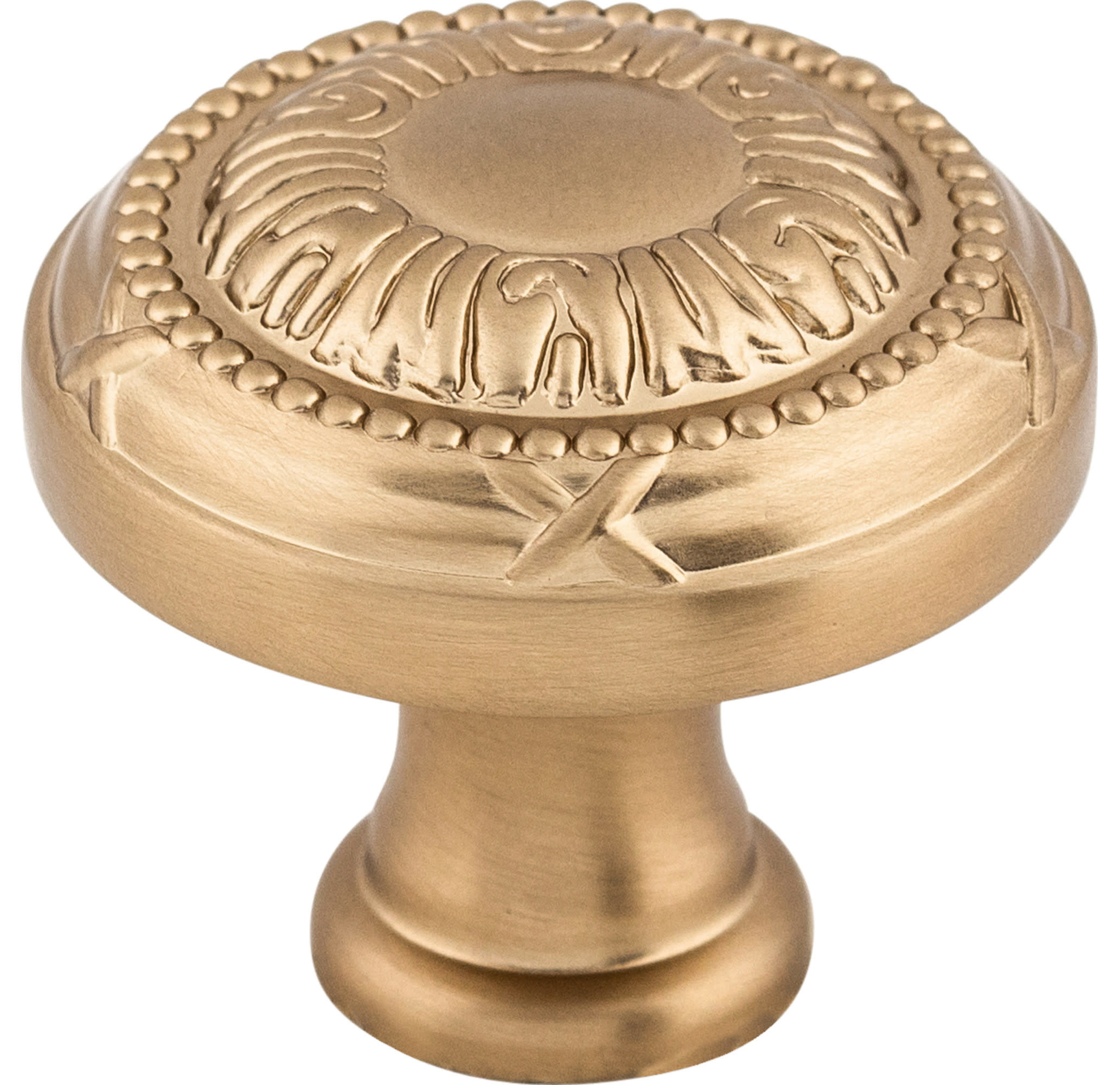 Top Knobs M1645 Ribbon 1-1/4 Inch Mushroom Cabinet Knob - Traditional ...