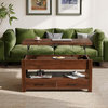 Multi Functional Coffee Table, Lift Up Top & Lower Storage Drawers ...
