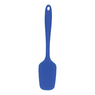 HIC Essentials Blueberry Blue Silicone 11 Inch Spoon Spatula ...