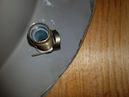 How to remove this rusty faucet parts from sink