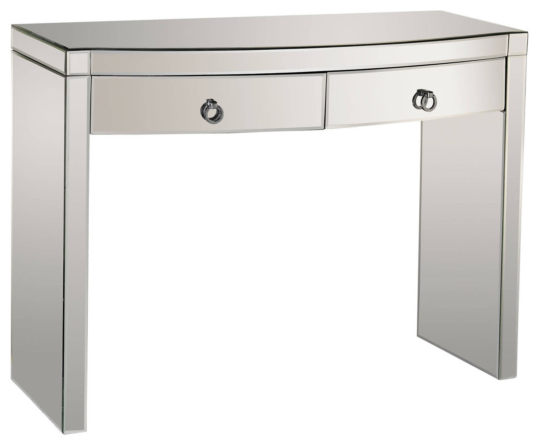 Bow Front Mirror Console - Contemporary - Console Tables - by 1STOPlighting | Houzz