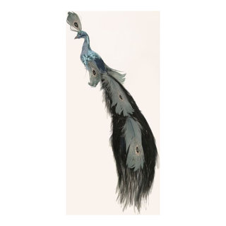 Mark Roberts Christmas 2023 Glitterd Peacock 16.5x2'' - Contemporary ...