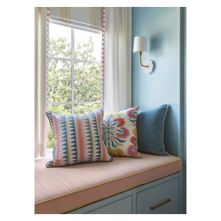 Colorful New Build - Transitional - Houston - by Lynn Holender Designs ...