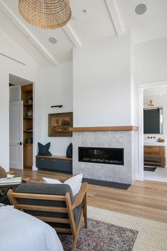 zellige tile fireplace hearth?