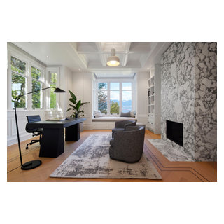 Shoreline Sanctuary - Beach Style - Home Office - Vancouver - by ...
