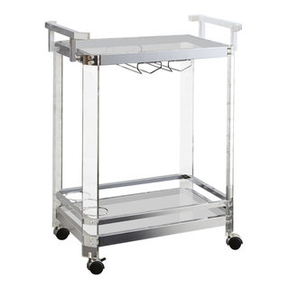 Aerin Server Cart - Contemporary - Bar Carts - by HedgeApple | Houzz