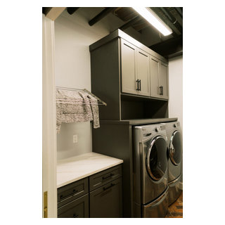 Modern Condo Reimagined - Modern - Laundry Room - Cedar Rapids - by ...