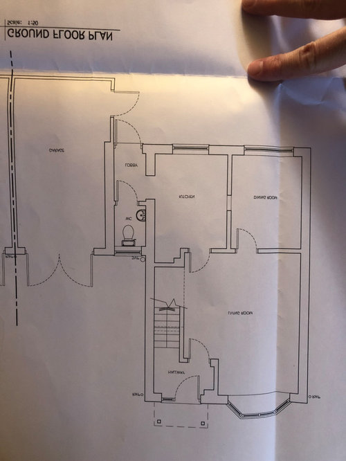 Downstairs layout help | Houzz UK