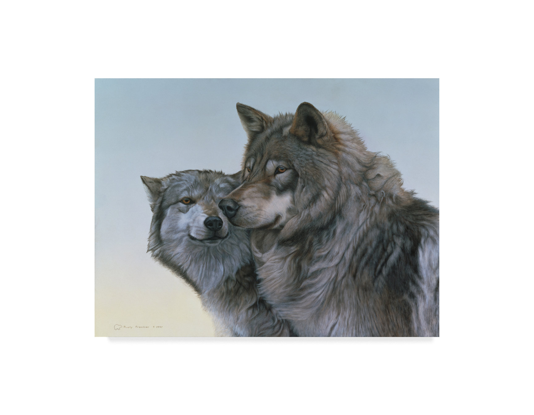 Rusty Frentner 'Genesis' Canvas Art, 19"x14" - Rustic - Prints And ...
