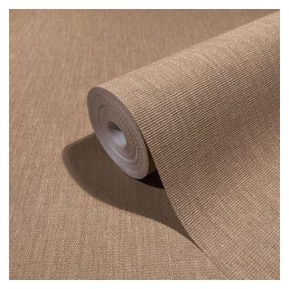 Textured Wallpaper Plain Featuring Solid Wall, 33962, One Roll ...