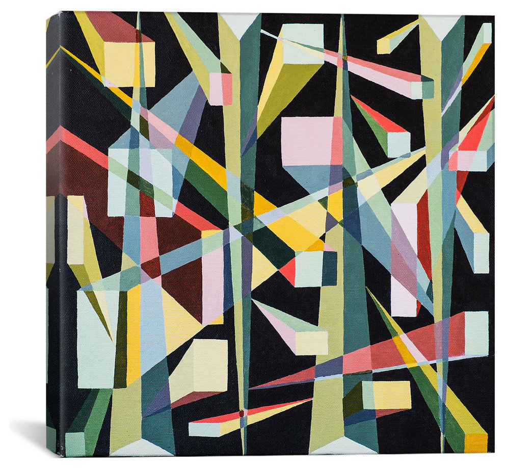 "Green Study" by Rebecca Moy, 18" x 1.5" x 18" - Contemporary - Prints ...