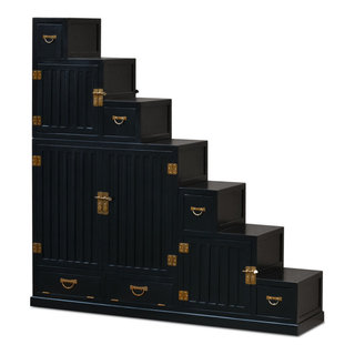 Japanese Style Step Tansu Chest - Asian - Storage Cabinets - by China ...