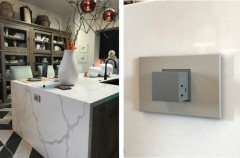 plug receptacle for island waterfall?