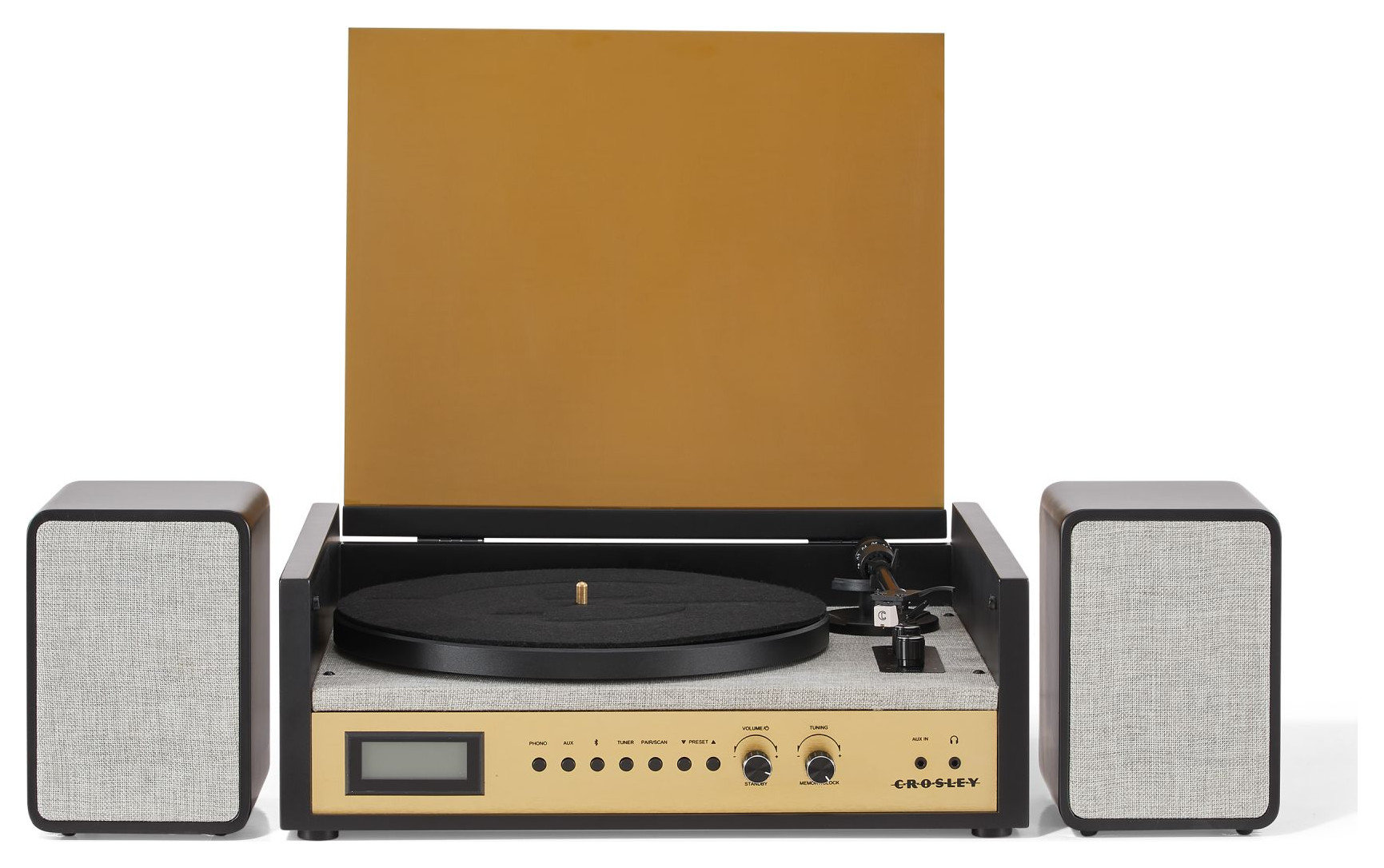 Coda Shelf System, Black - Home Electronics - by Crosley | Houzz