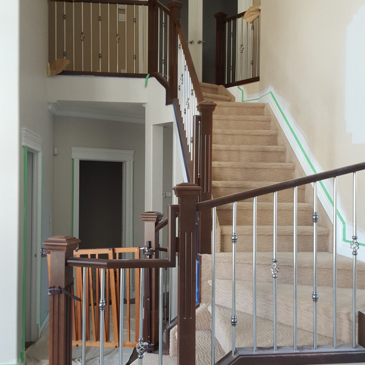 75 Wall Paneling Staircase Ideas You'll Love - April, 2025 | Houzz