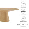 Provision 47" Round Dining Table, Oak - Transitional - Dining Tables ...