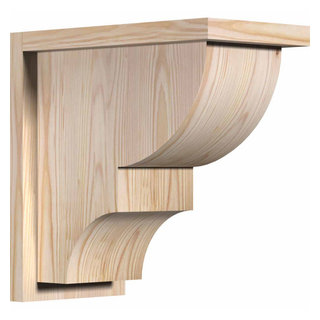 Ridgewood Corbel w/Backplate, 14"Dx14"H - Transitional - Corbels - by ...