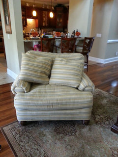 mismatched ottoman | Houzz Forum