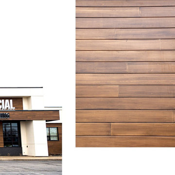 Exterior Faux Wood Paneling - Photos & Ideas | Houzz