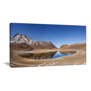 "Miniques Lagoon North of Chile" Seashore Wall Art, 60"x28 ...