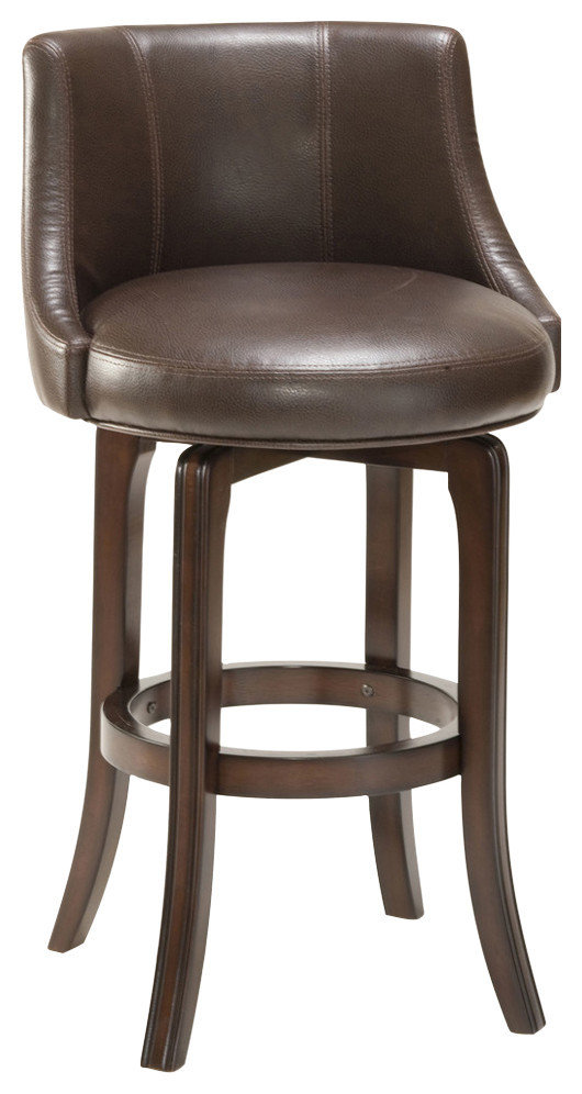 Napa Valley Swivel Stool, Counter Height - Transitional - Bar Stools ...