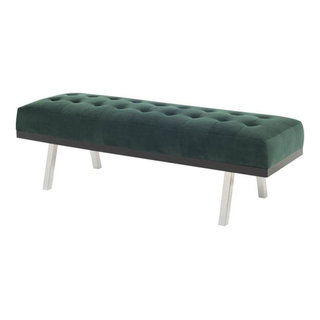 Rikard Bench by Nuevo - Modern - Dining Benches - by EBPeters | Houzz
