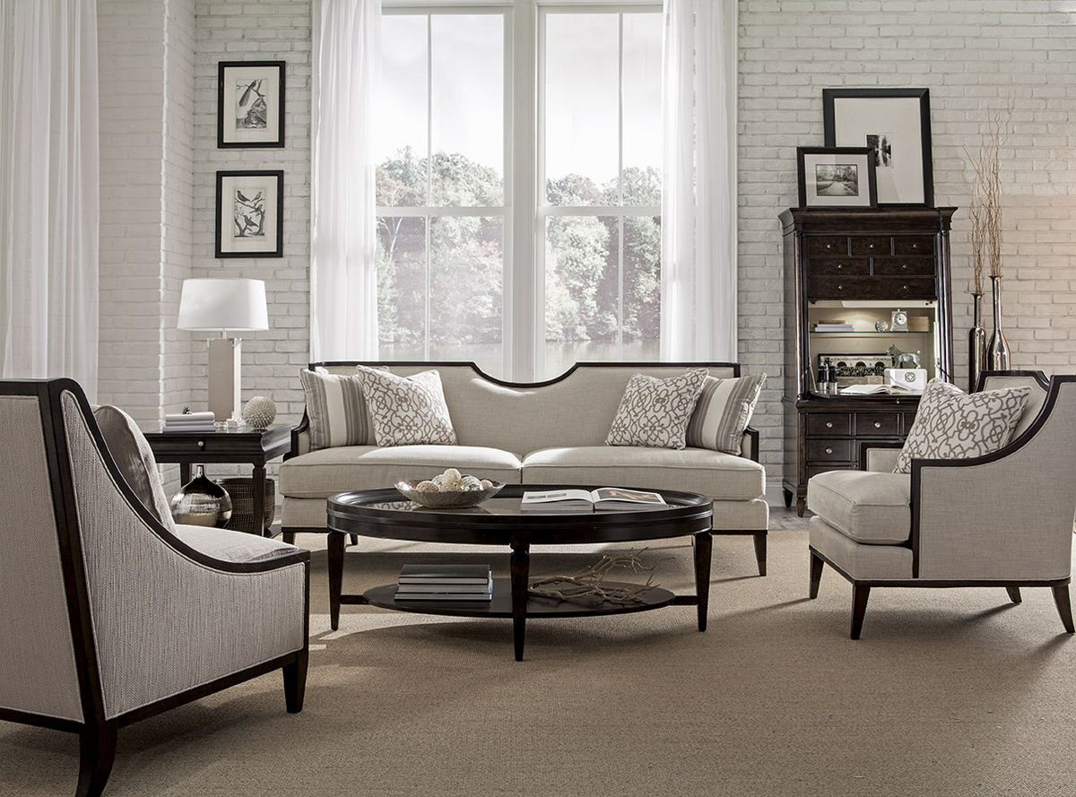 Emma Mason Signature Impress Harper Ivory Matching Chair - Transitional ...