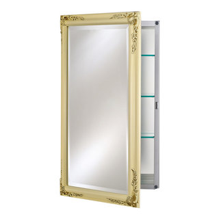 Basix PLUS Medicine Cabinets, 16"x26" - Victorian - Medicine Cabinets ...