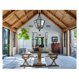 Roswell Horse Farm - Farmhouse - Dining Room - Atlanta - by The ...