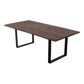 Handcrafted Nana Teak Solid Hardwood Dining Table, 84x40 - Industrial ...